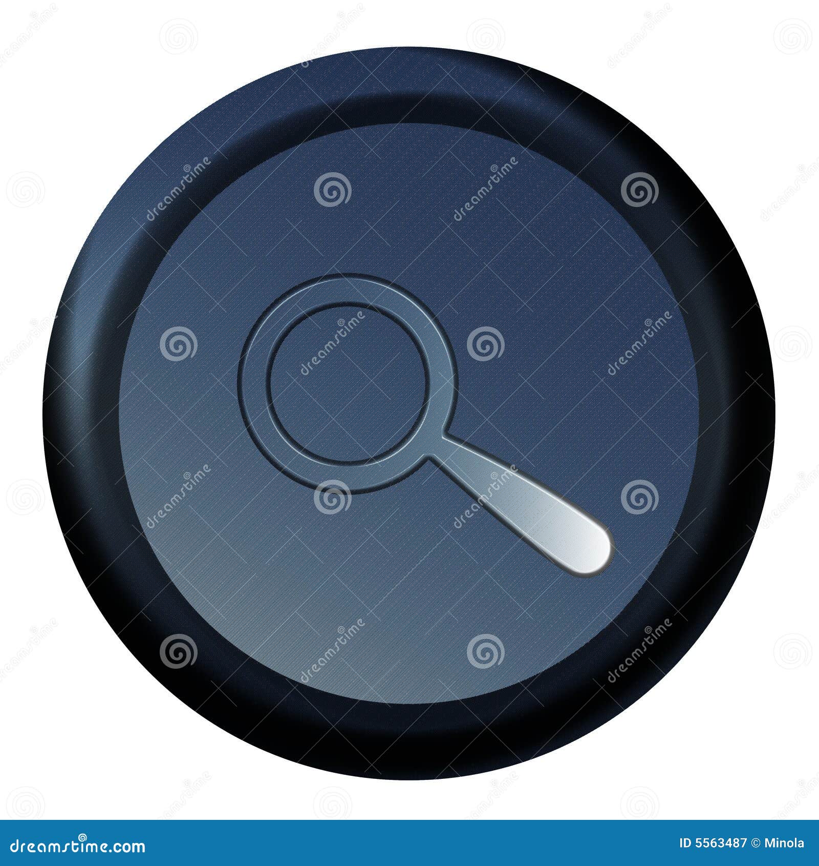 Search button stock illustration. Illustration of clip - 5563487