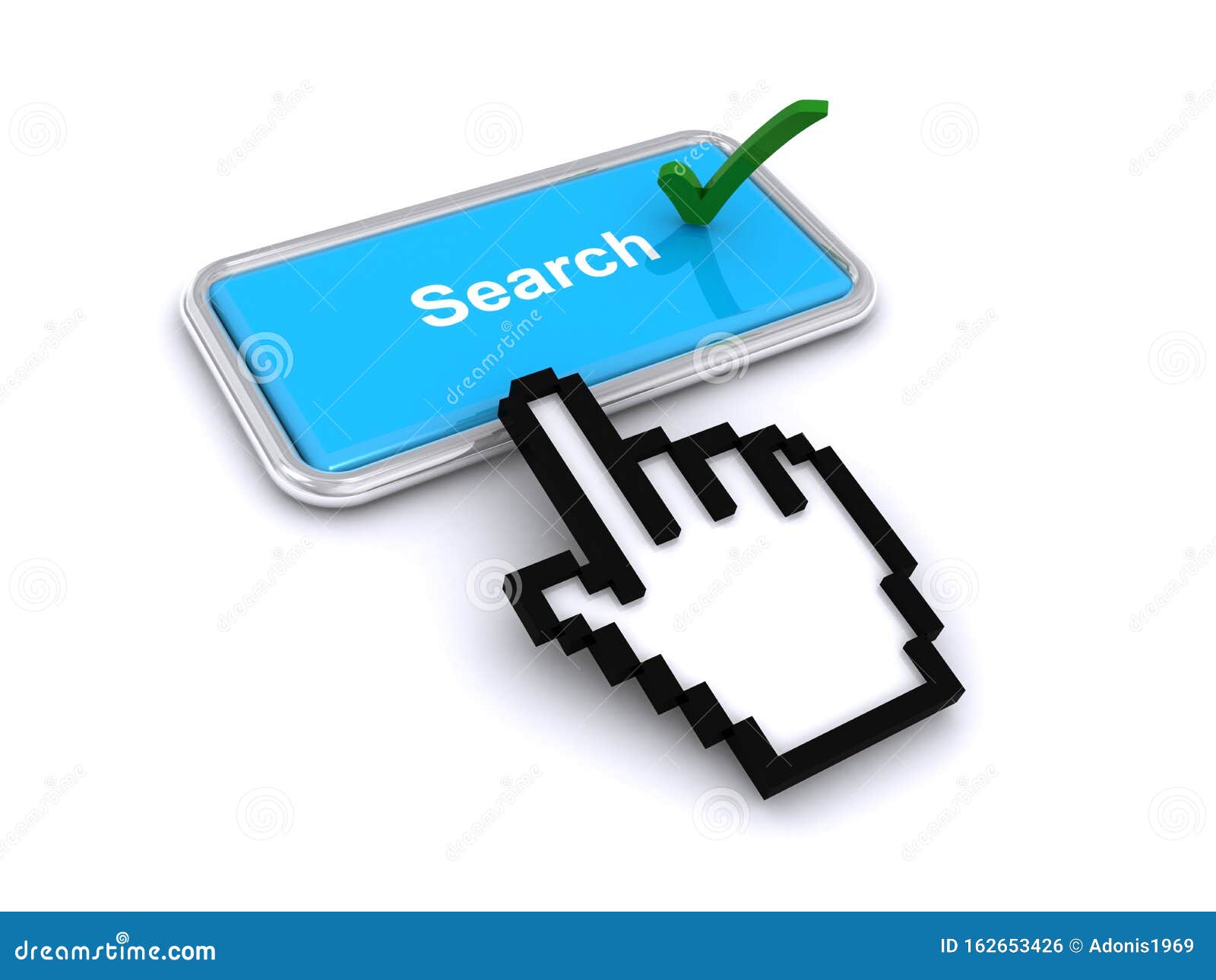 Search button stock illustration. Illustration of discover - 162653426