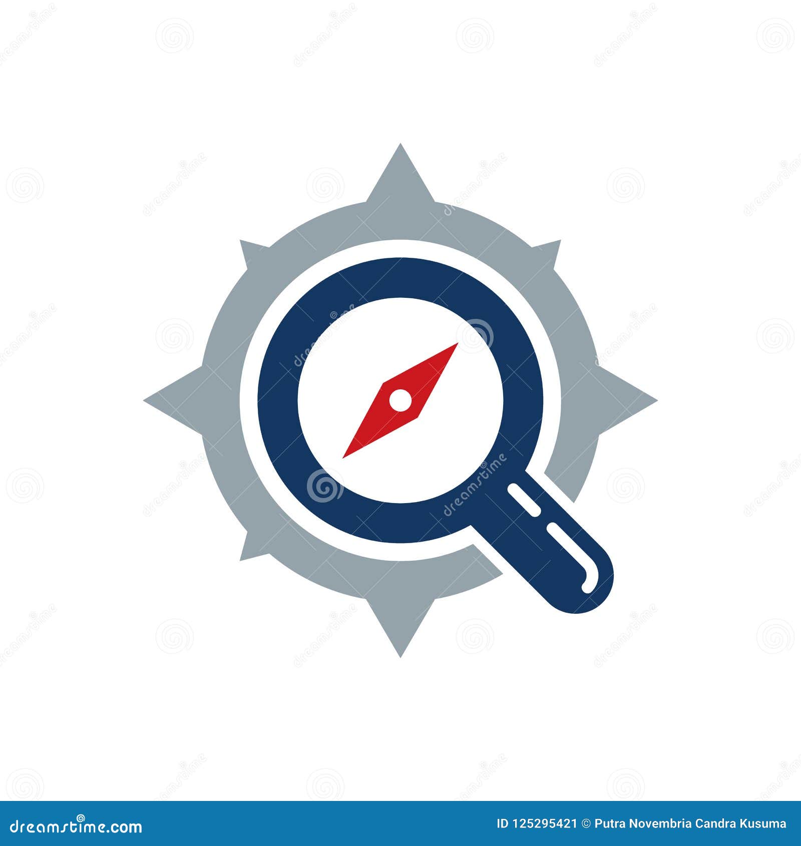 Search Compass Logo Icon Design Stock Vector - Illustration of identity ...