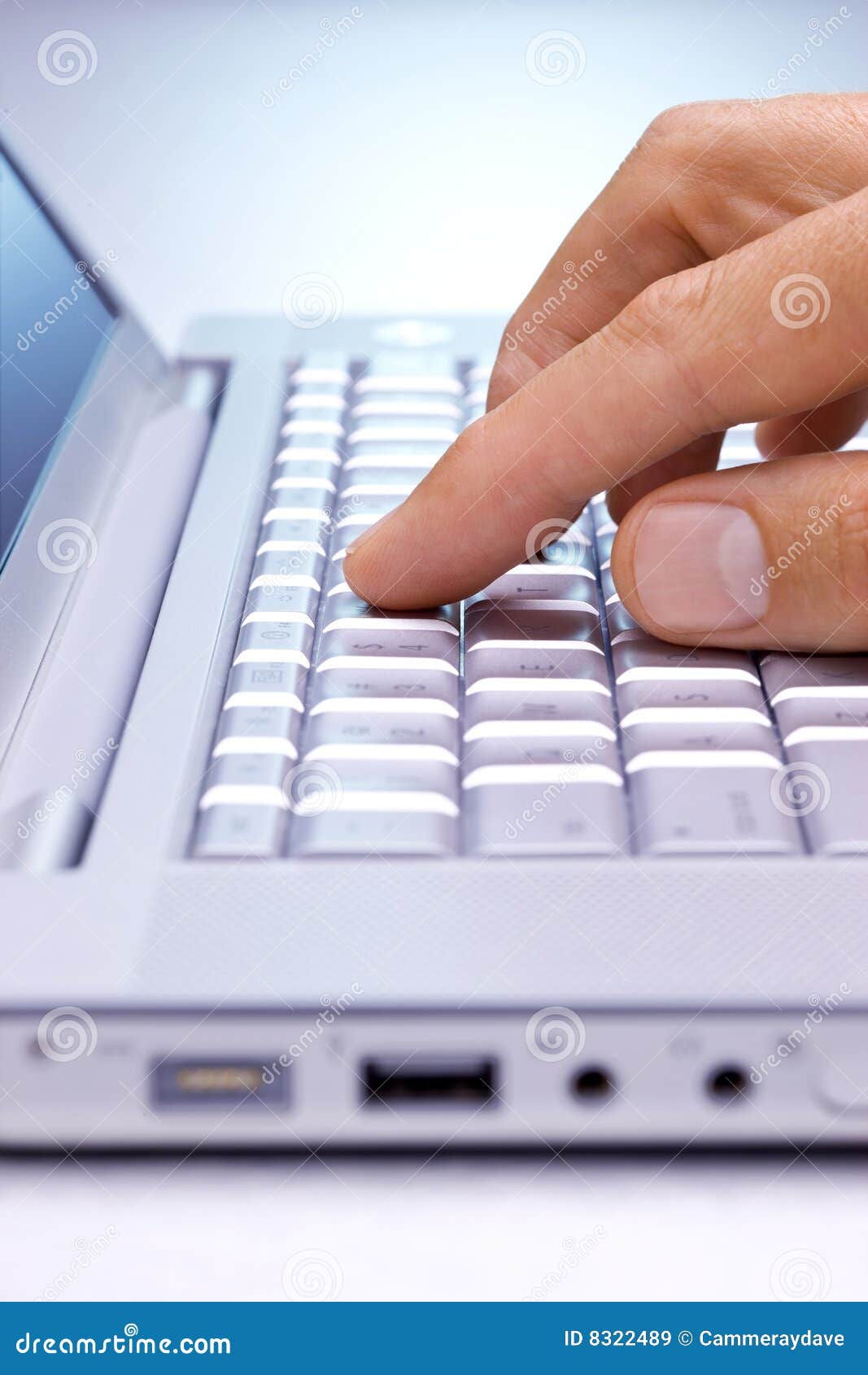 Search Computer Keys Hand stock image. Image of finger - 8322489
