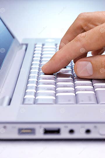 Search Computer Keys Hand stock image. Image of finger - 8322489