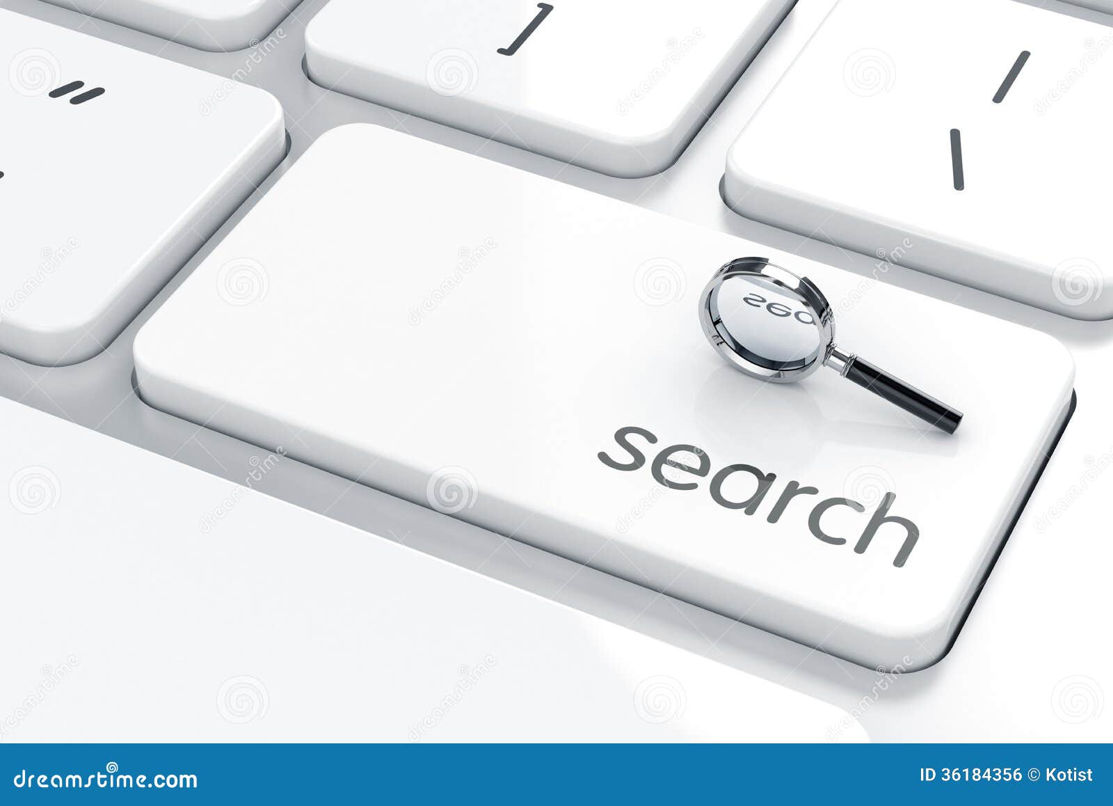 Search concept stock illustration. Illustration of keypad - 36184356