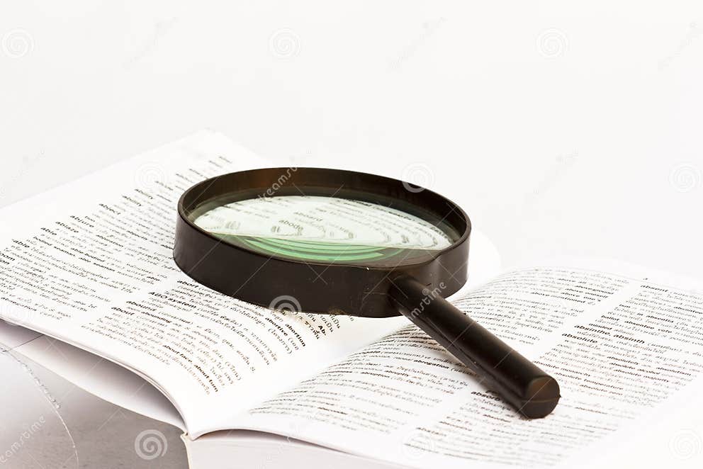 Search Dictionary. stock image. Image of paper, object - 35109097
