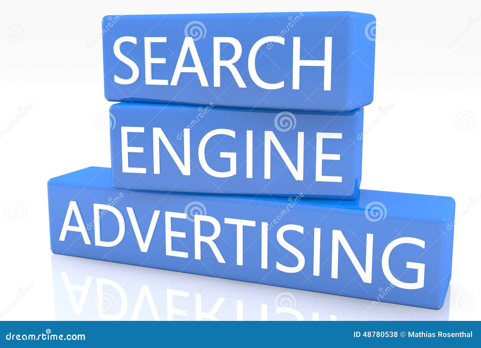 Search Engine Advertising stock illustration. Illustration of traffic ...