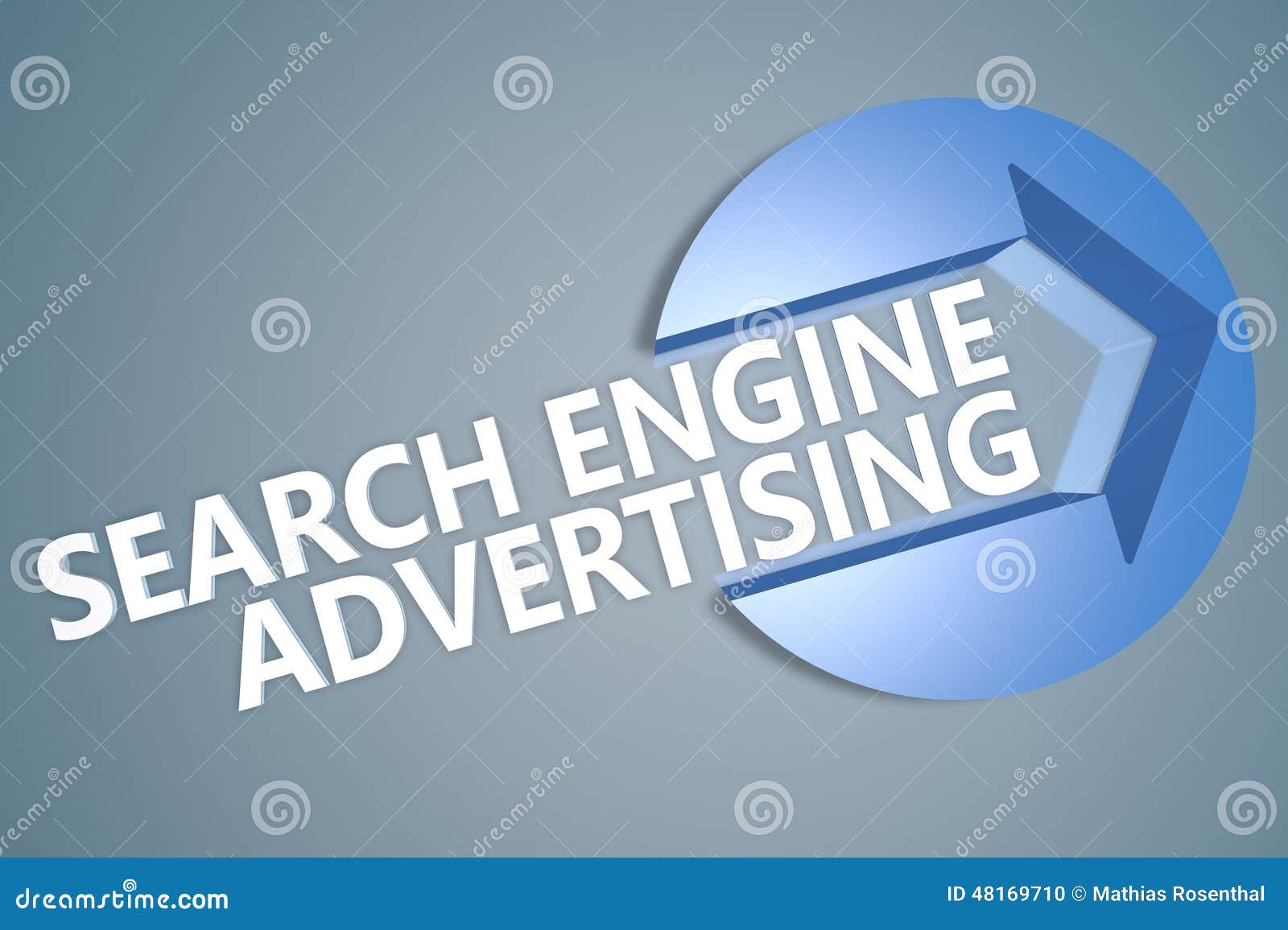 Search Engine Advertising stock photo. Image of market - 48169710