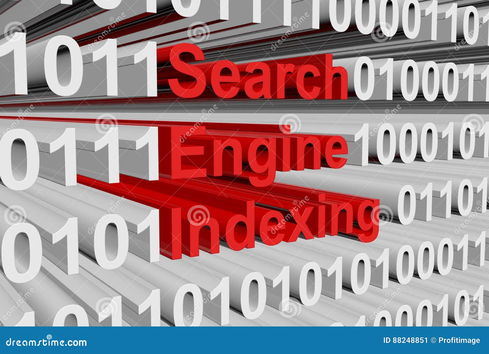 Search engine indexing stock illustration. Illustration of stores ...
