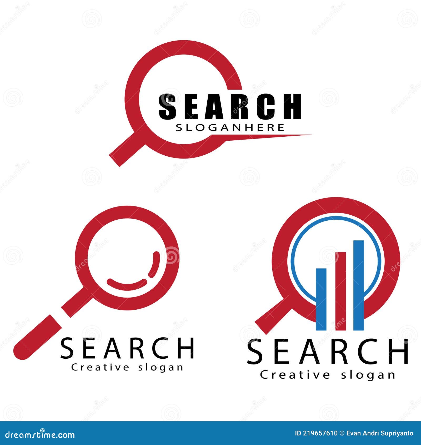 Search Engine Logo Vector Flat Design Stock Vector - Illustration of ...