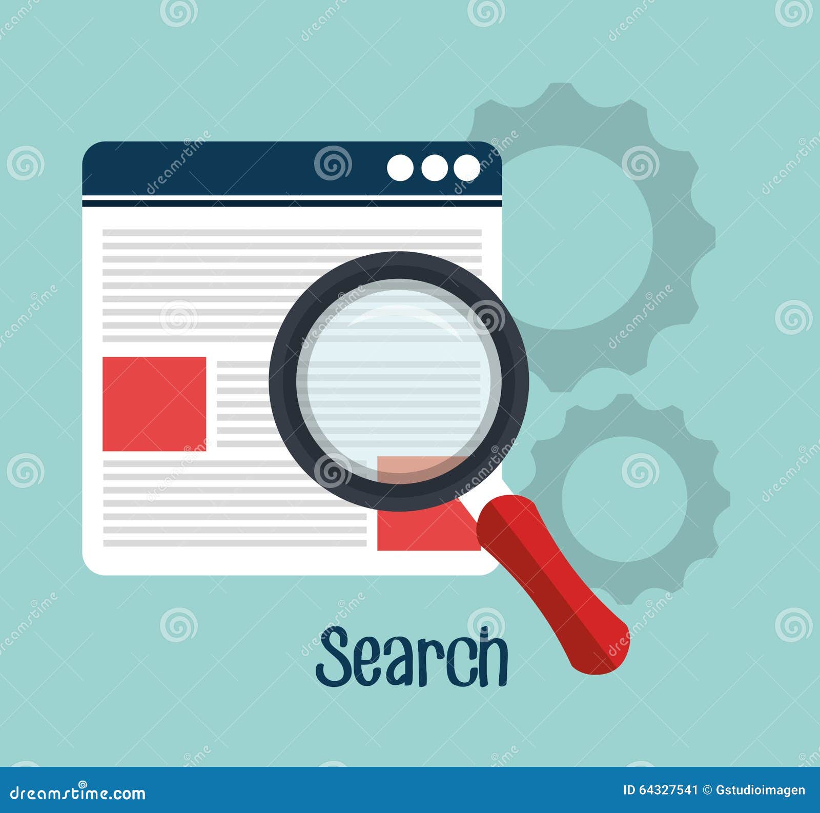 Search Engine Optimization stock illustration. Illustration of internet ...