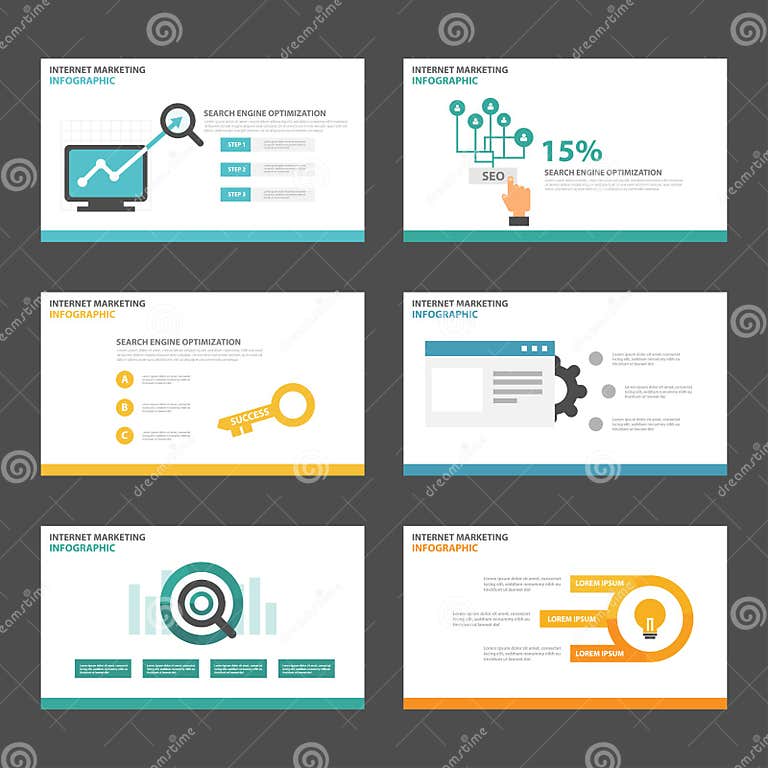 Search Engine Optimization Presentation Templates Infographic Elements ...