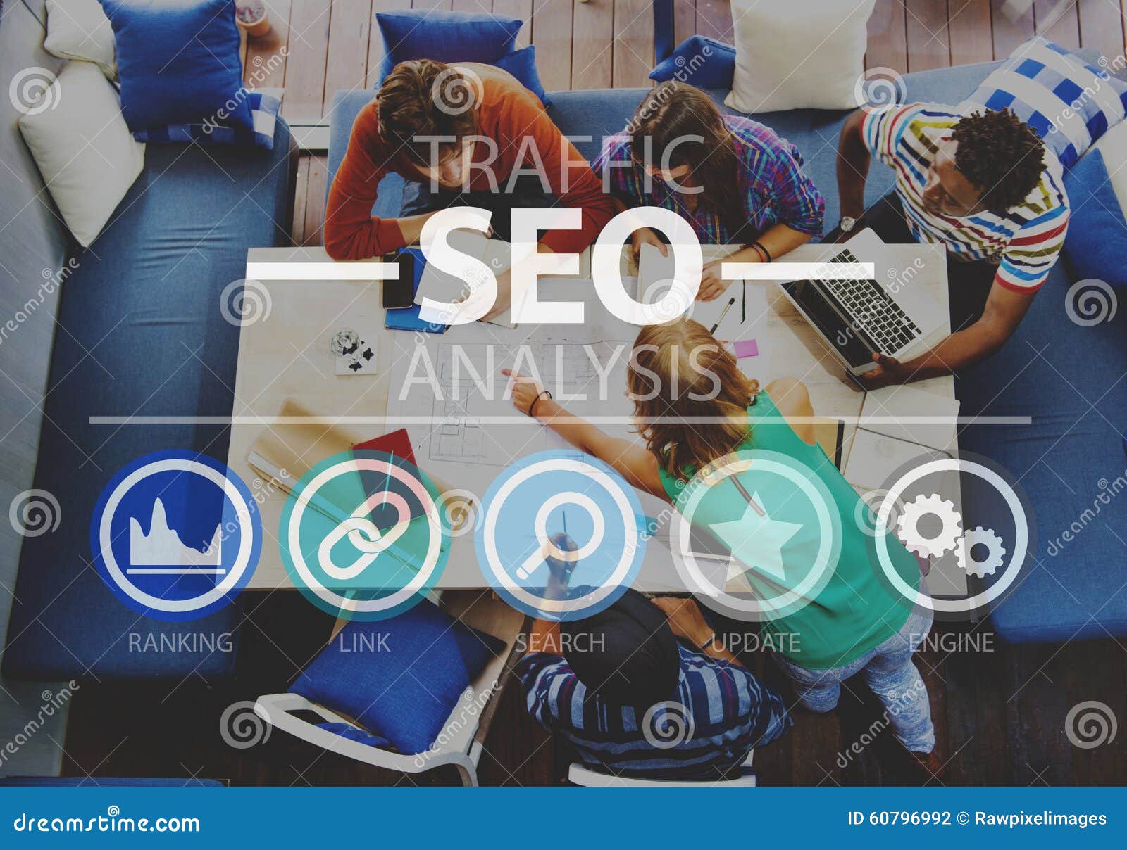 Search Engine Optimization SEO Information Internet Concept Stock Photo ...