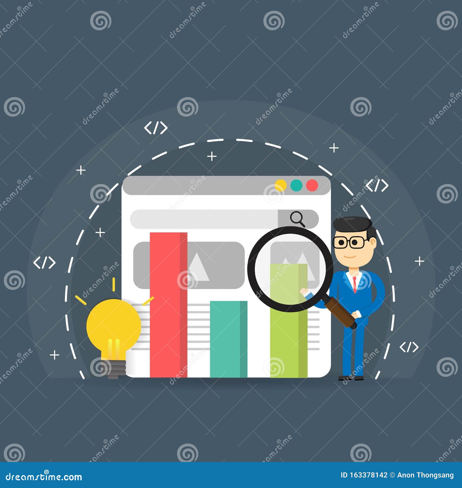 Search Engine Ranking, Search Engine Analytics, SEO Success Stock ...