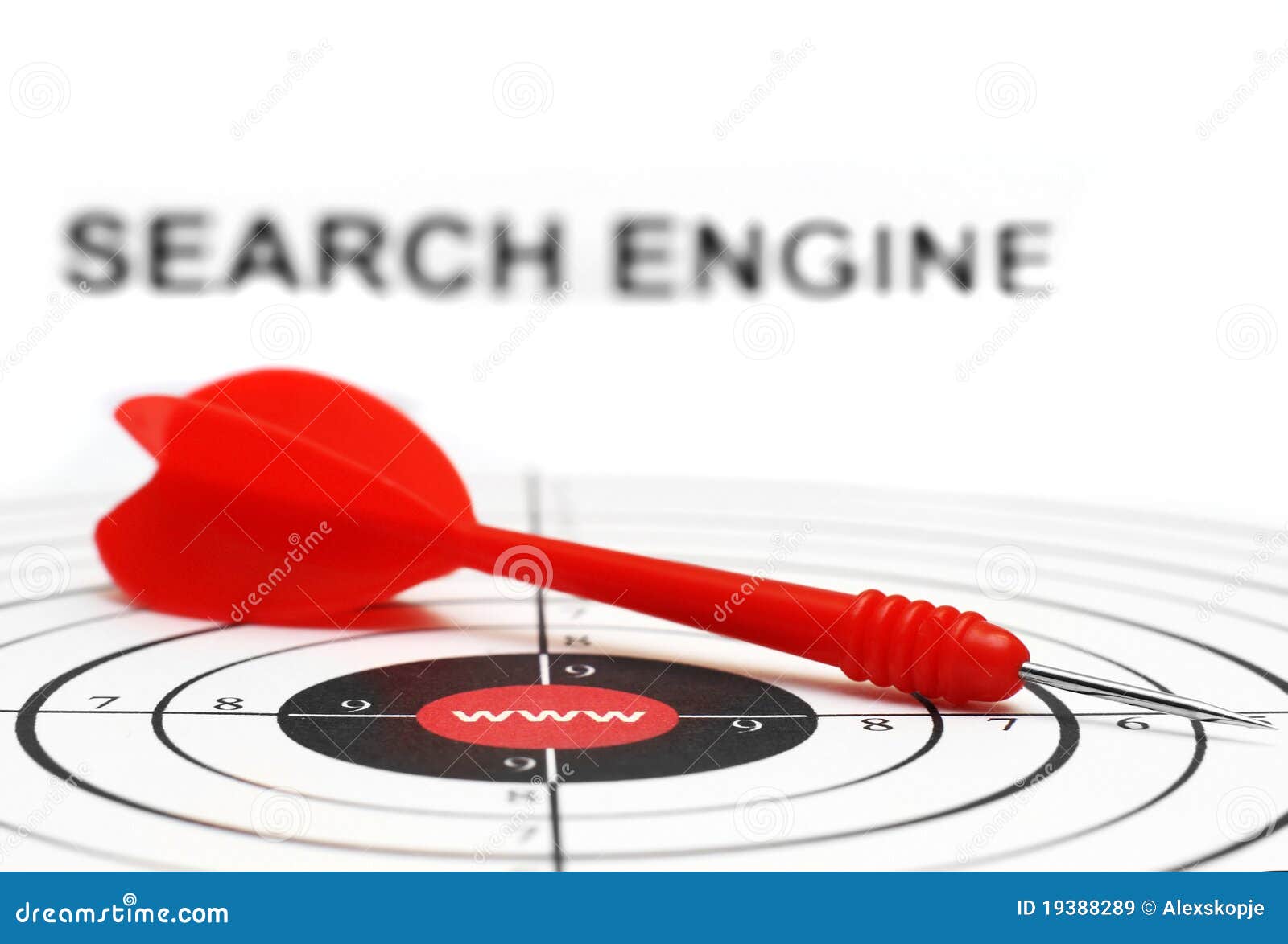 Search engine target stock image. Image of search, business - 19388289