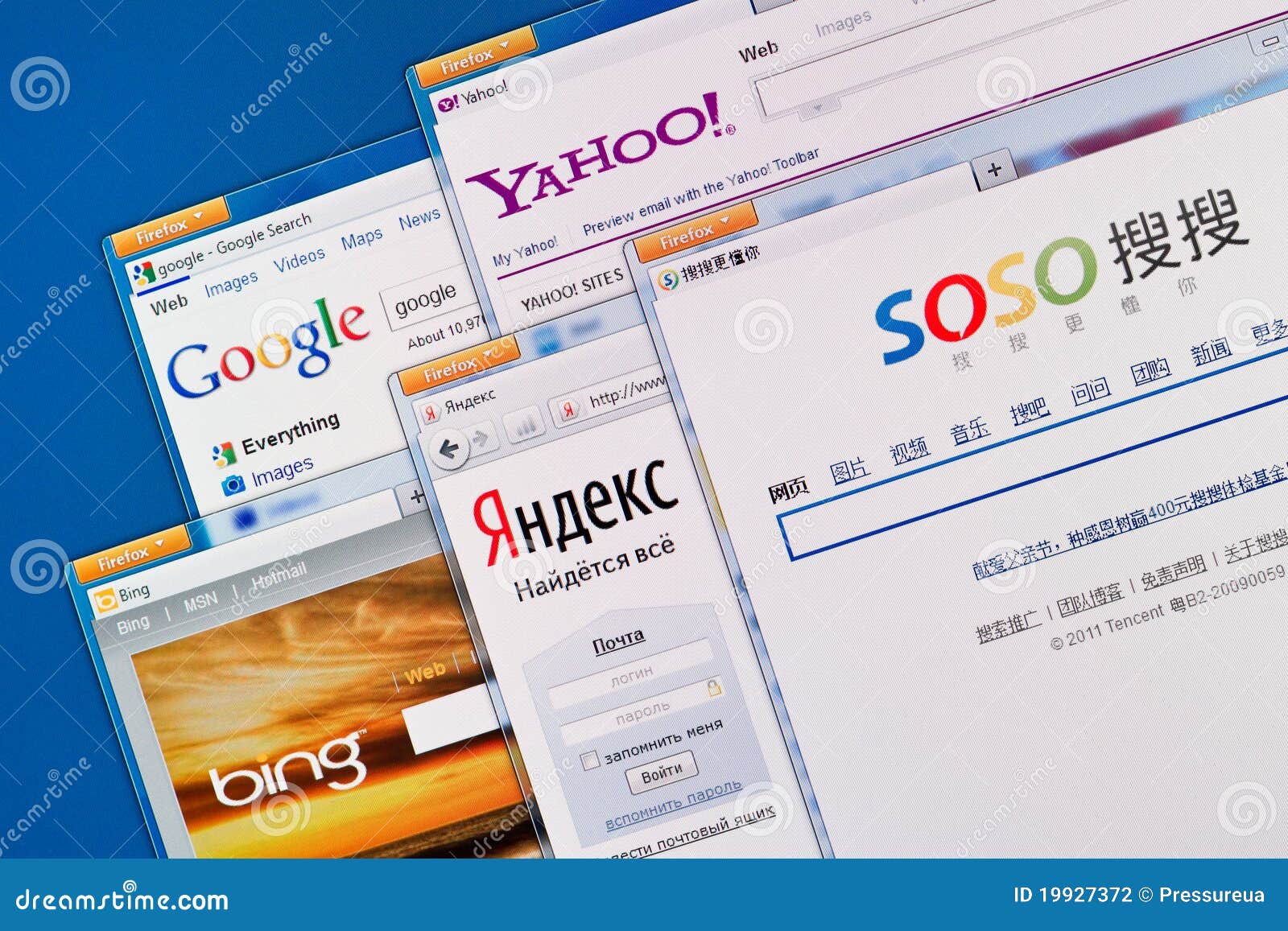 Search engine web sites editorial photography. Image of page - 19927372