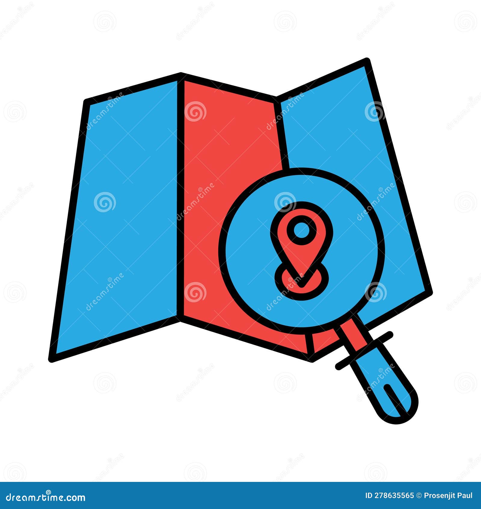 Search, Find, Location, Magnifying Glass, Pin, Location Find Icon Stock ...
