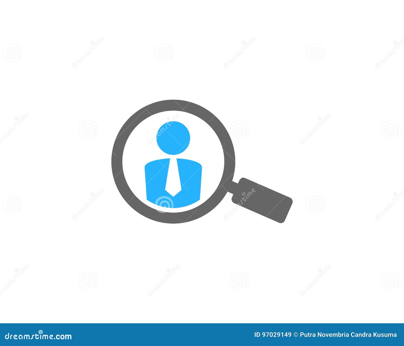Search Find People Icon Logo Design Element Stock Vector - Illustration ...