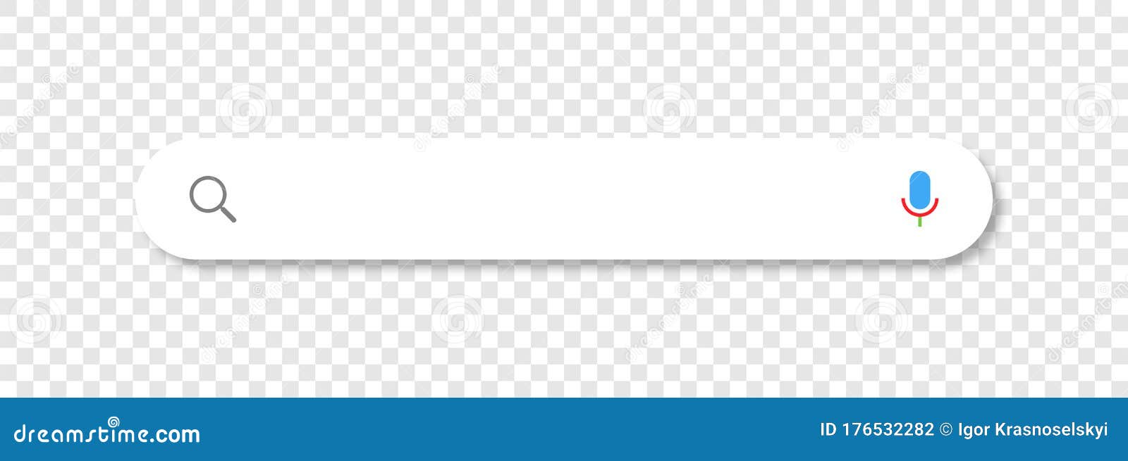 Search Here. Search Bar for Ui. Search Bar Vector Icons in Flat Design ...