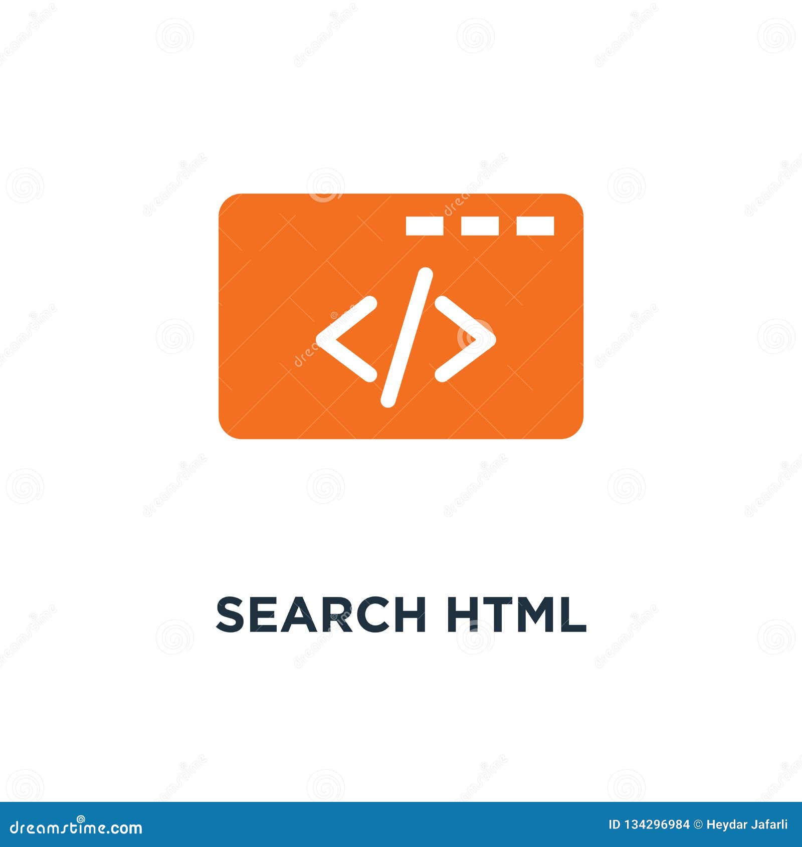 HTML CSS Icon Vector Illustration | CartoonDealer.com #393577812