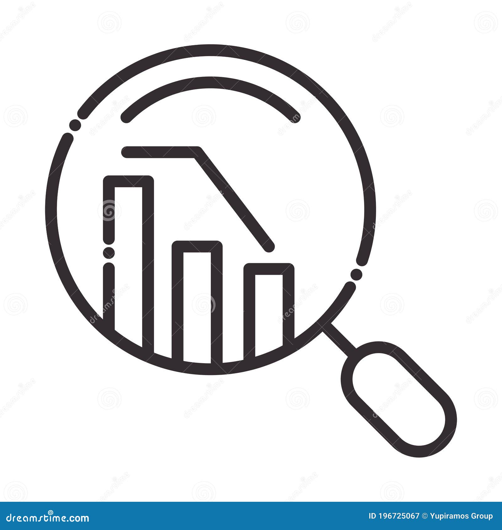 Decrease Diagram Vector Illustration | CartoonDealer.com #9705186