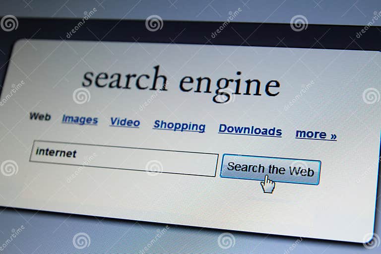 Search the Internet stock image. Image of engine, commerce - 16405385