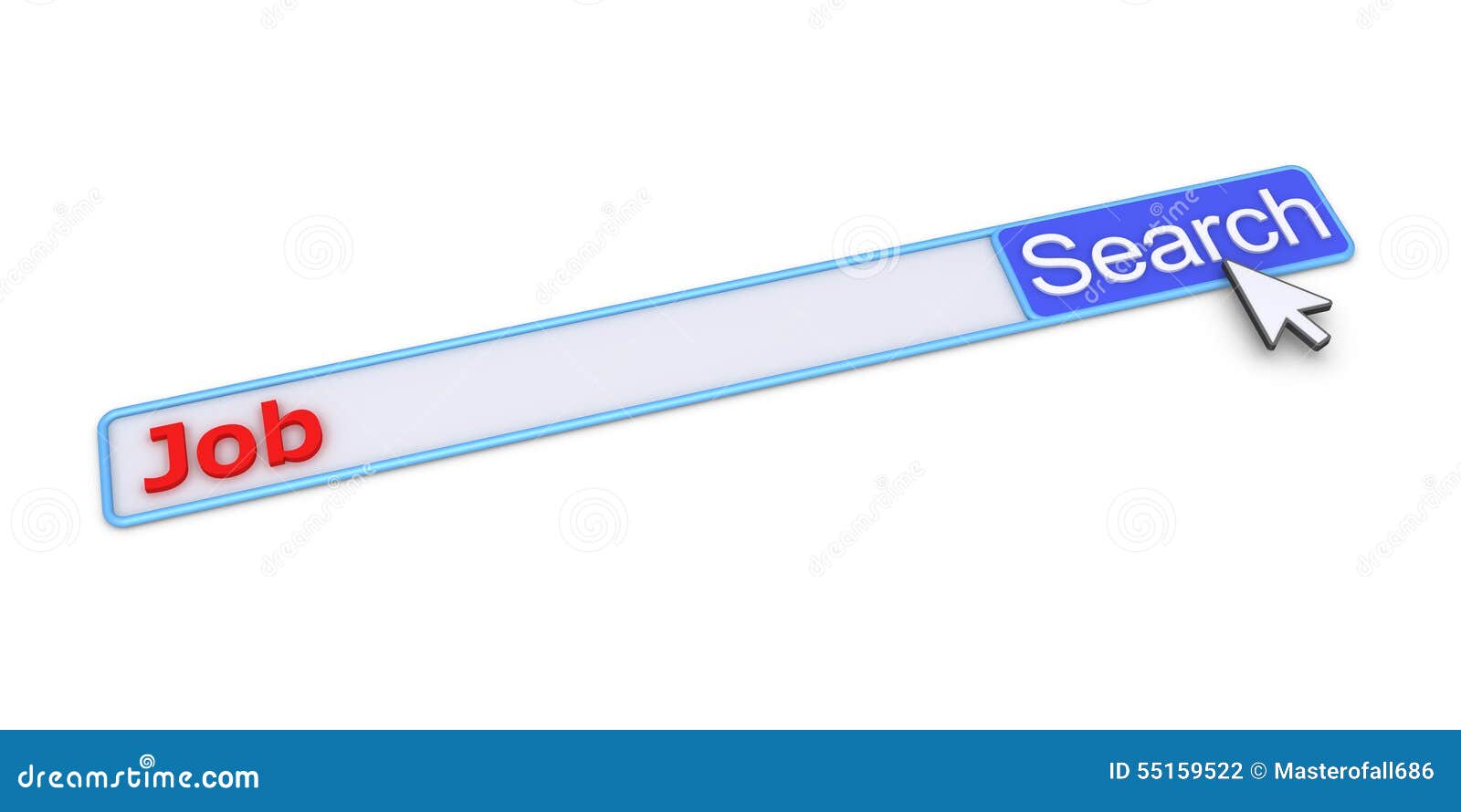 Search for job online stock illustration. Illustration of help - 55159522