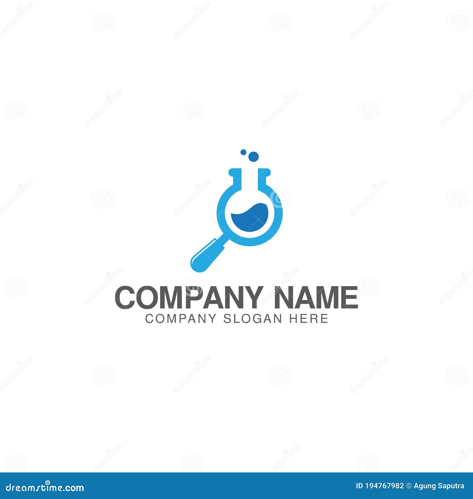 Search Lab, Find Lab Logo Design Stock Vector - Illustration of medical ...