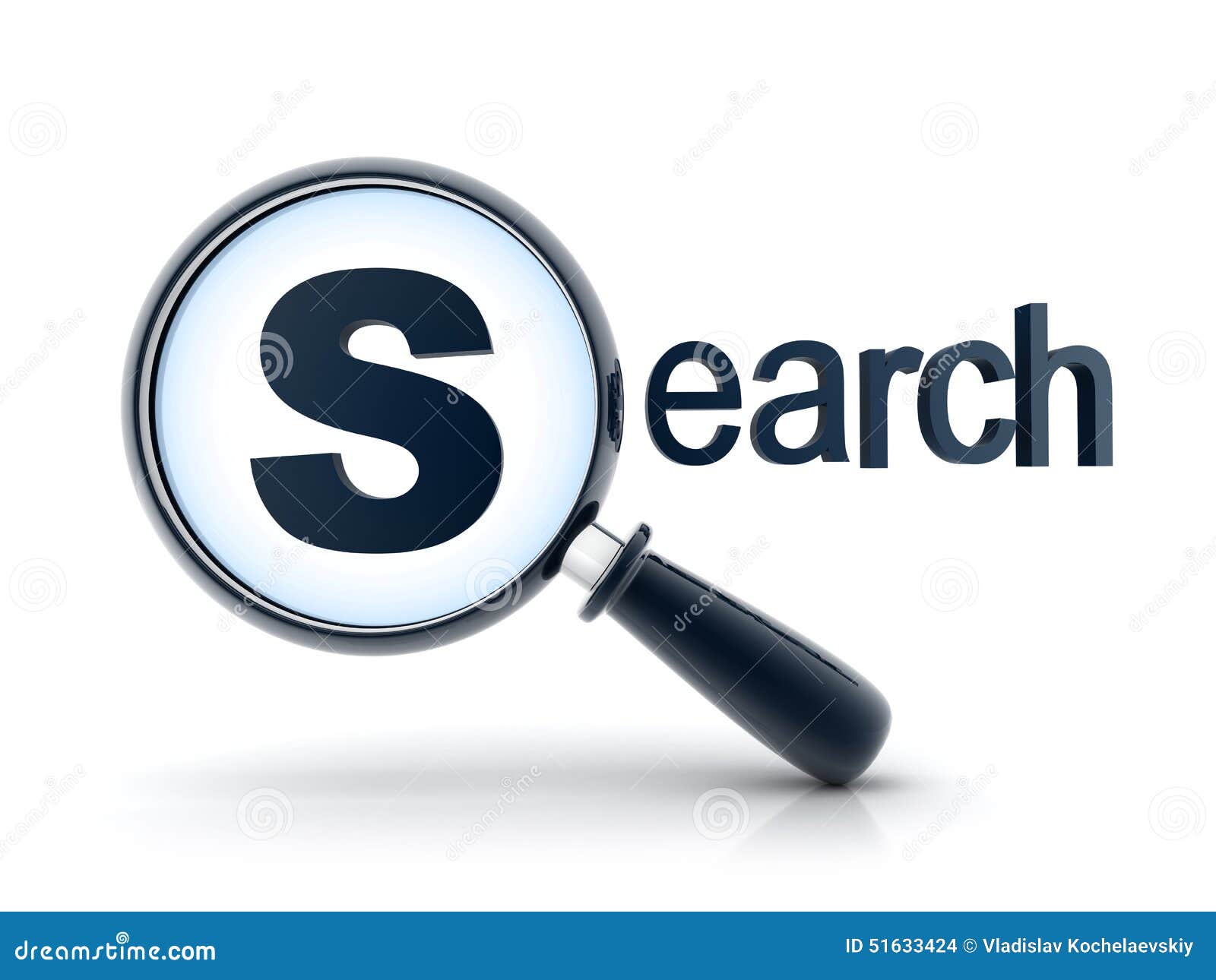 Search stock illustration. Illustration of focus, finding - 51633424