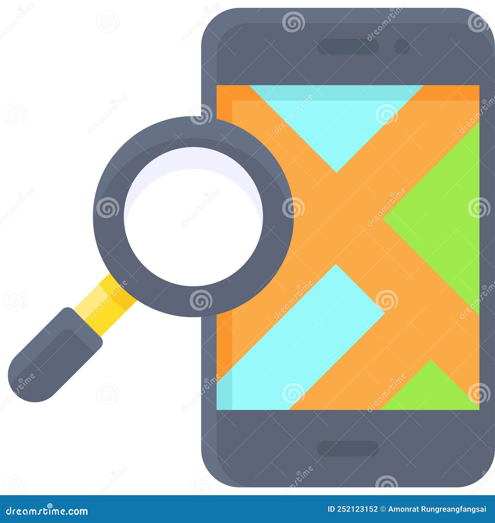 Search For Locations Around The World. Location Map Concept.3D ...