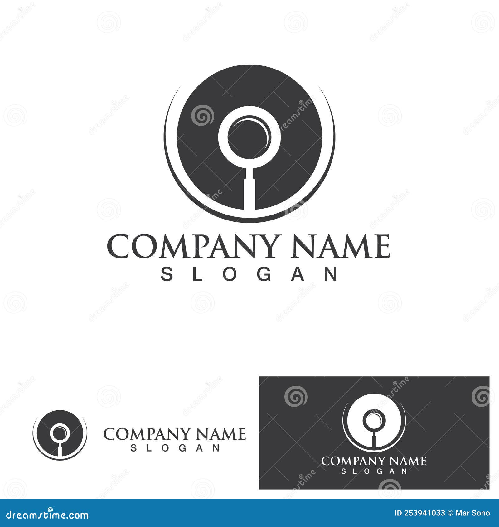 Search Logo and Symbol Template Vectors Stock Vector - Illustration of ...