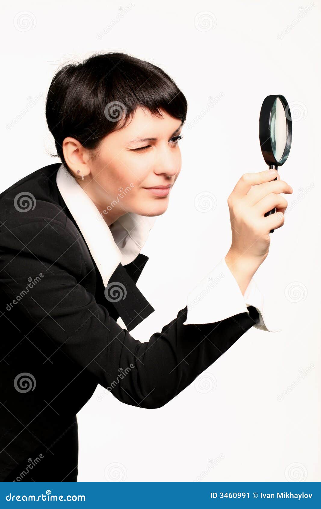 Search magnifier stock image. Image of communication, indoor - 3460991