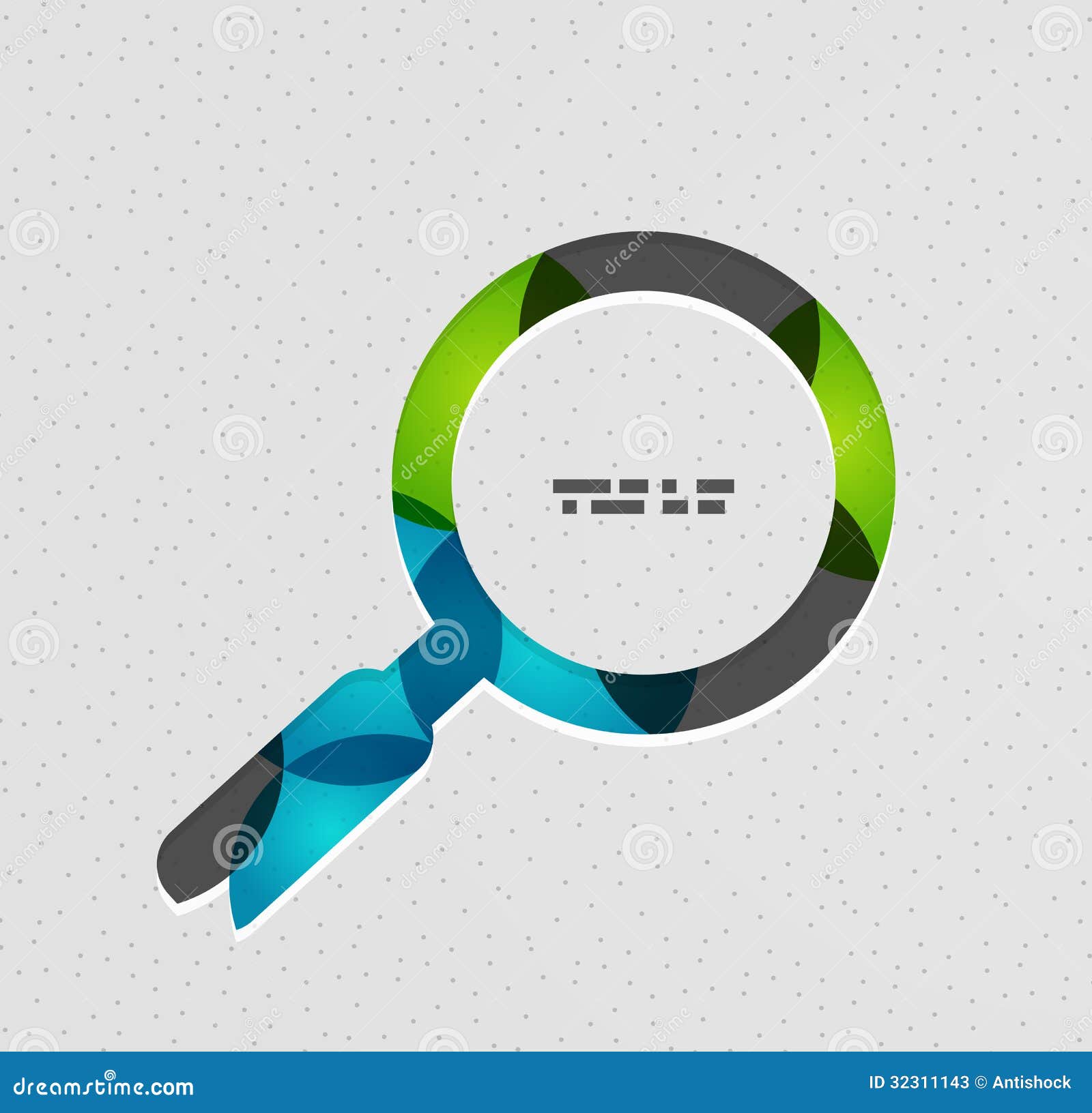 Search Magnifying Glass Concept Stock Vector - Illustration of magnify ...
