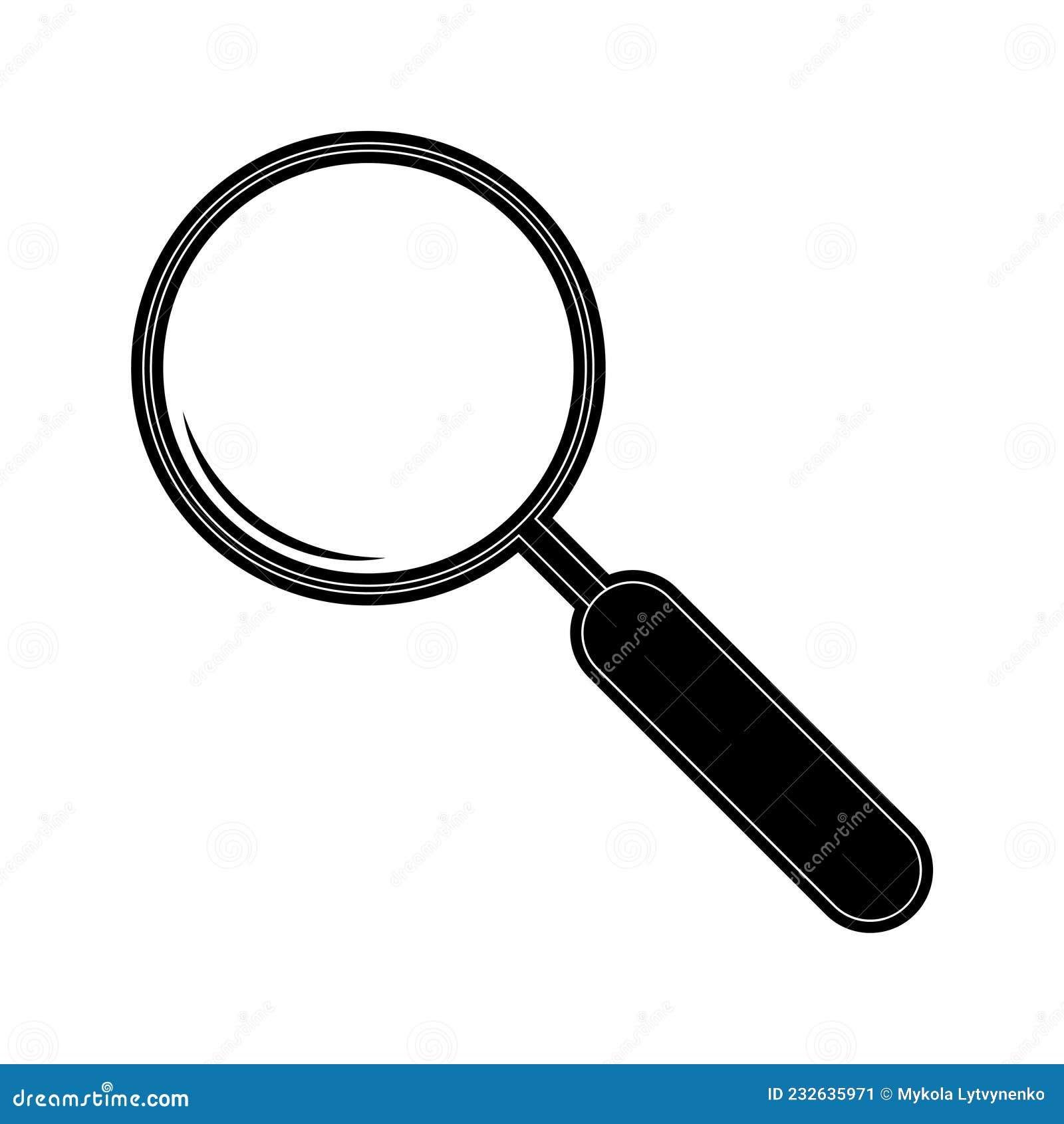 Search Magnifying Glass Icon Symbol, Sleuth Magnifier Stock ... Search Magnifying Glass Icon Symbol, Sleuth Magnifier Stock ...
