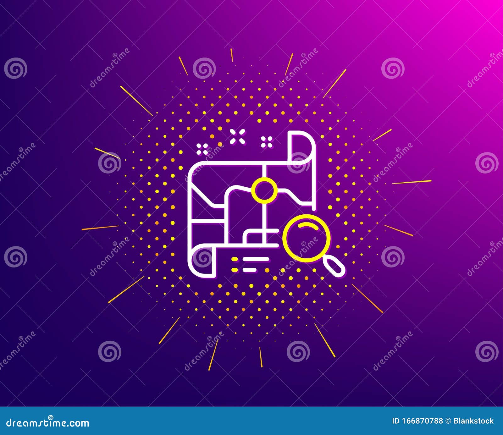 Find Location Icon. Trendy Flat Vector Find Location Icon On White ...