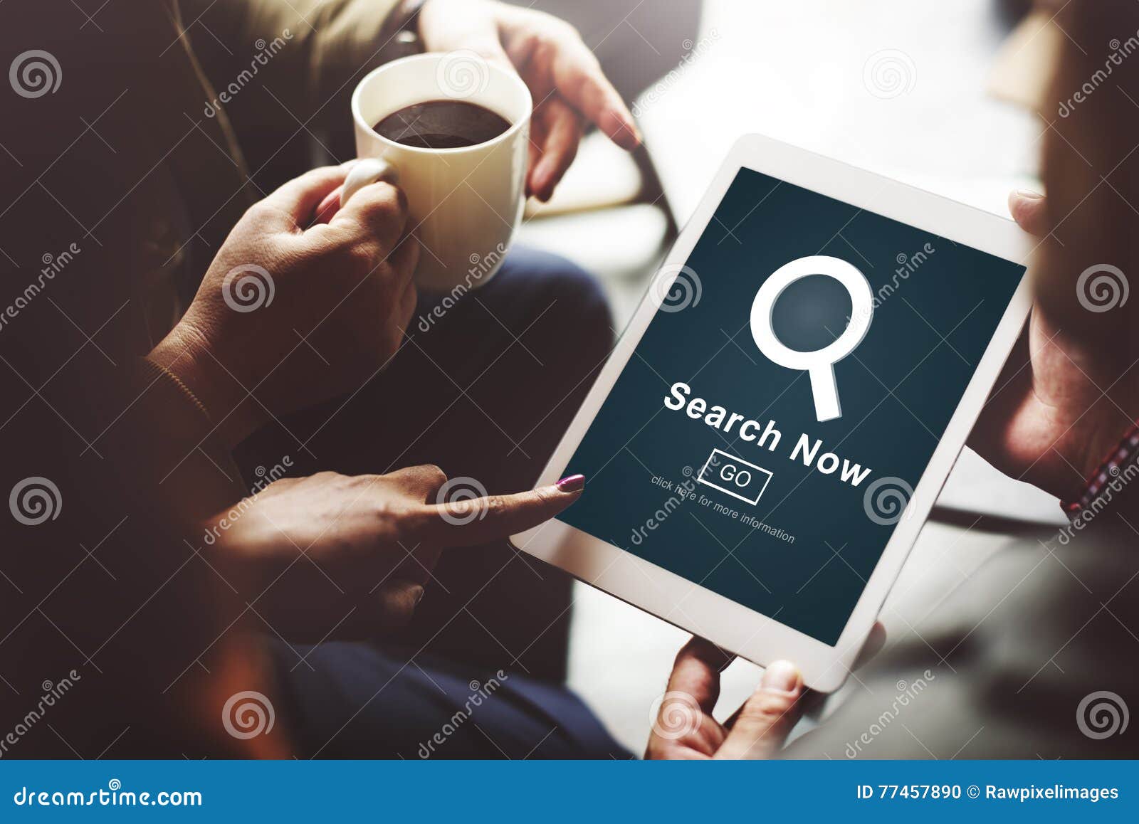 Search Now Exploration Discover Searching Finding Concept Stock Photo ...