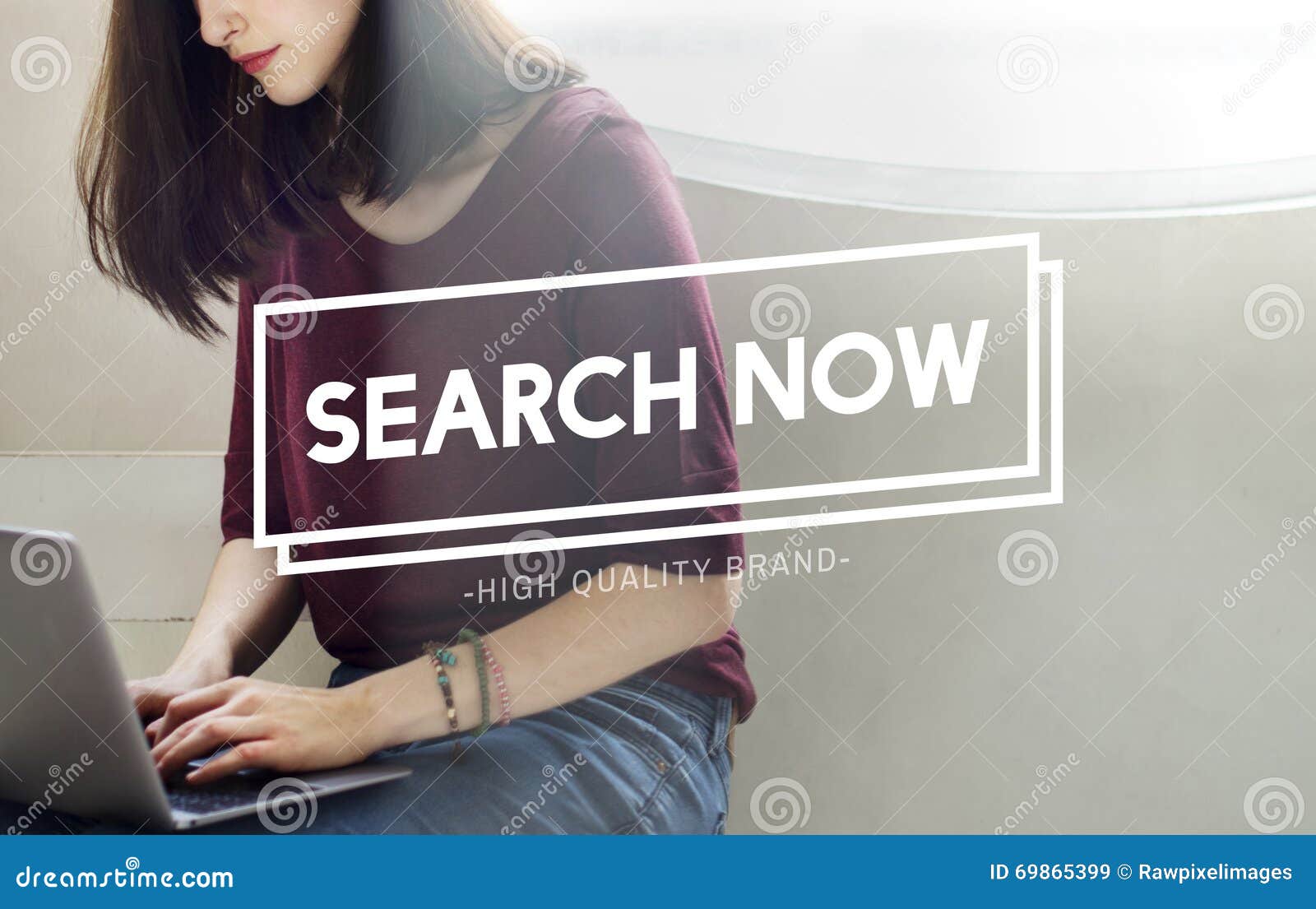Search Now Searching Looking for Information Concept Stock Image ...