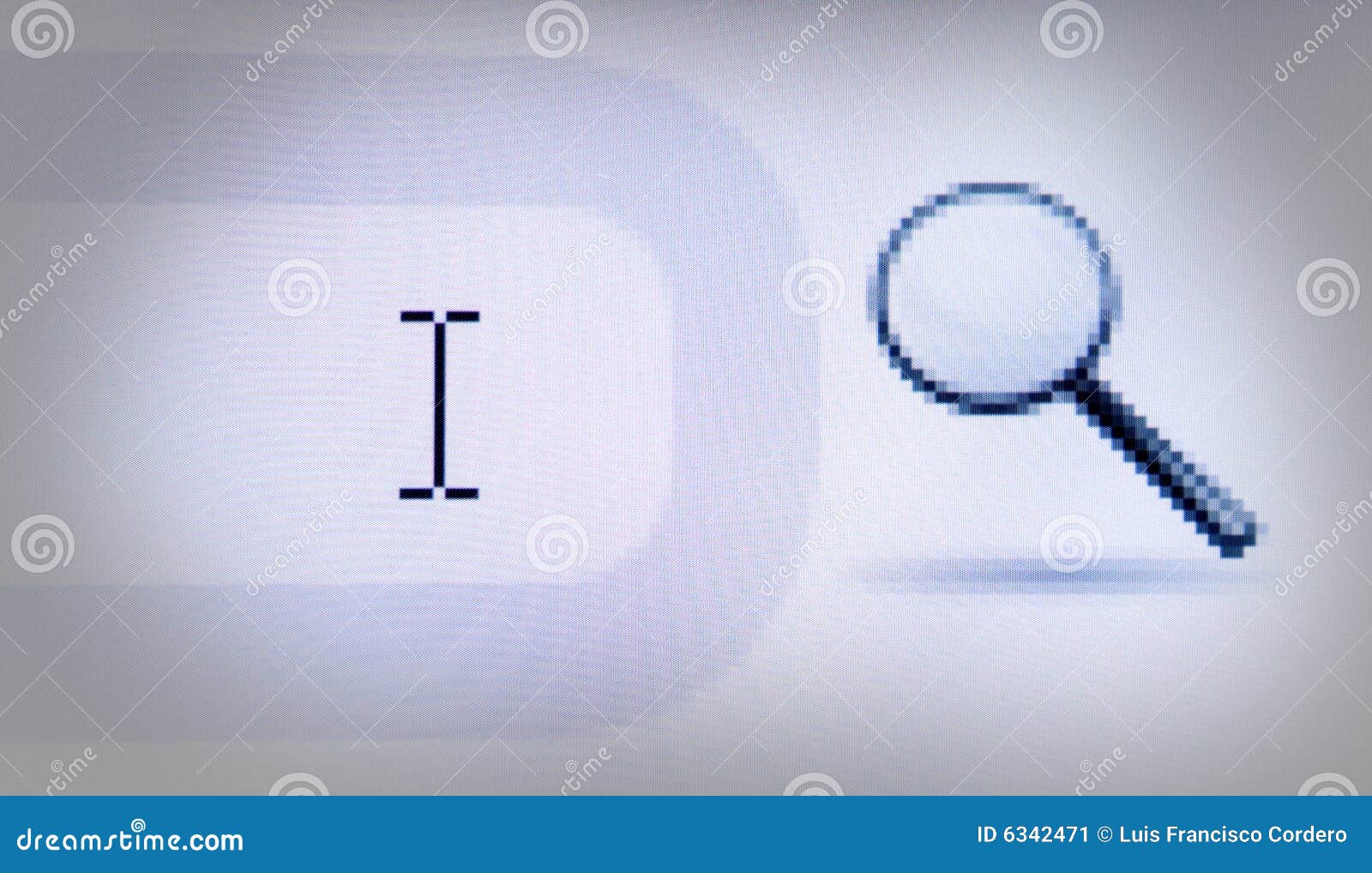 Search prompt and cursor stock image. Image of laptop - 6342471