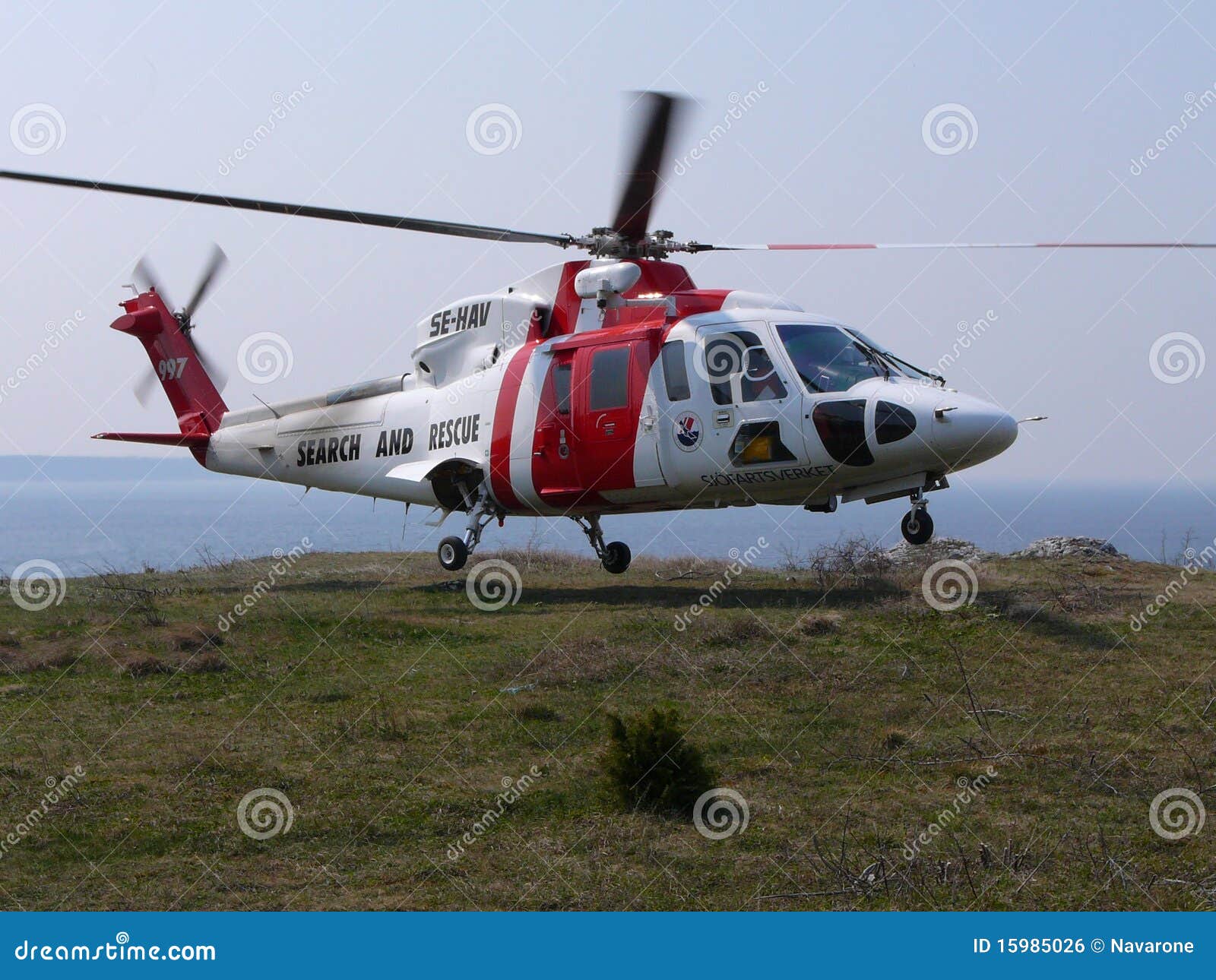 Rescue Helicopter In Lukla Airport In Himalayas Editorial Photo ...