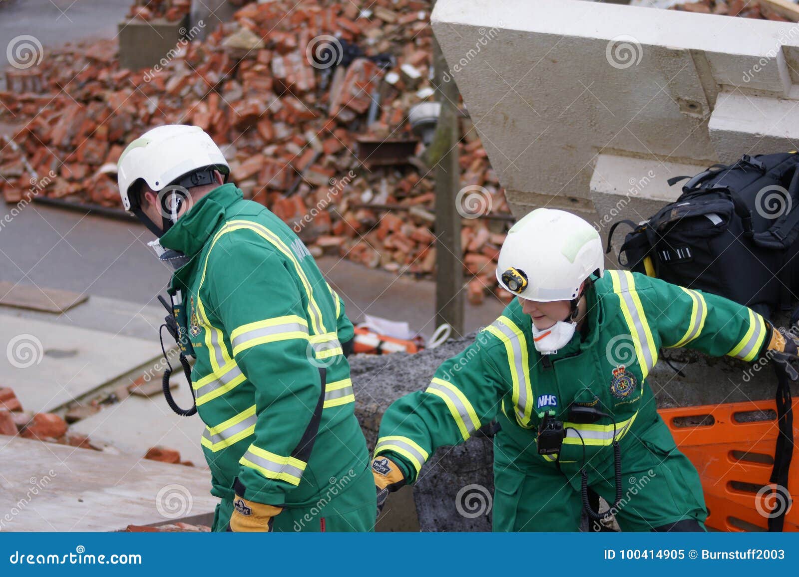 Building Collapse, Disaster Zone Editorial Image - Image of fire ...