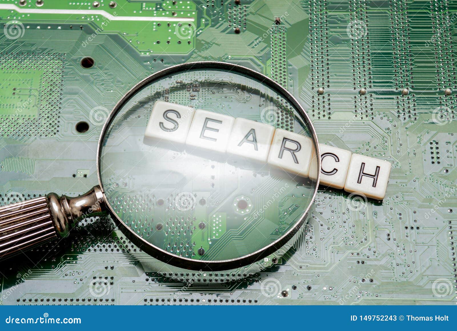 Search Results from Search Engine Query, Searching the Internet Stock ...