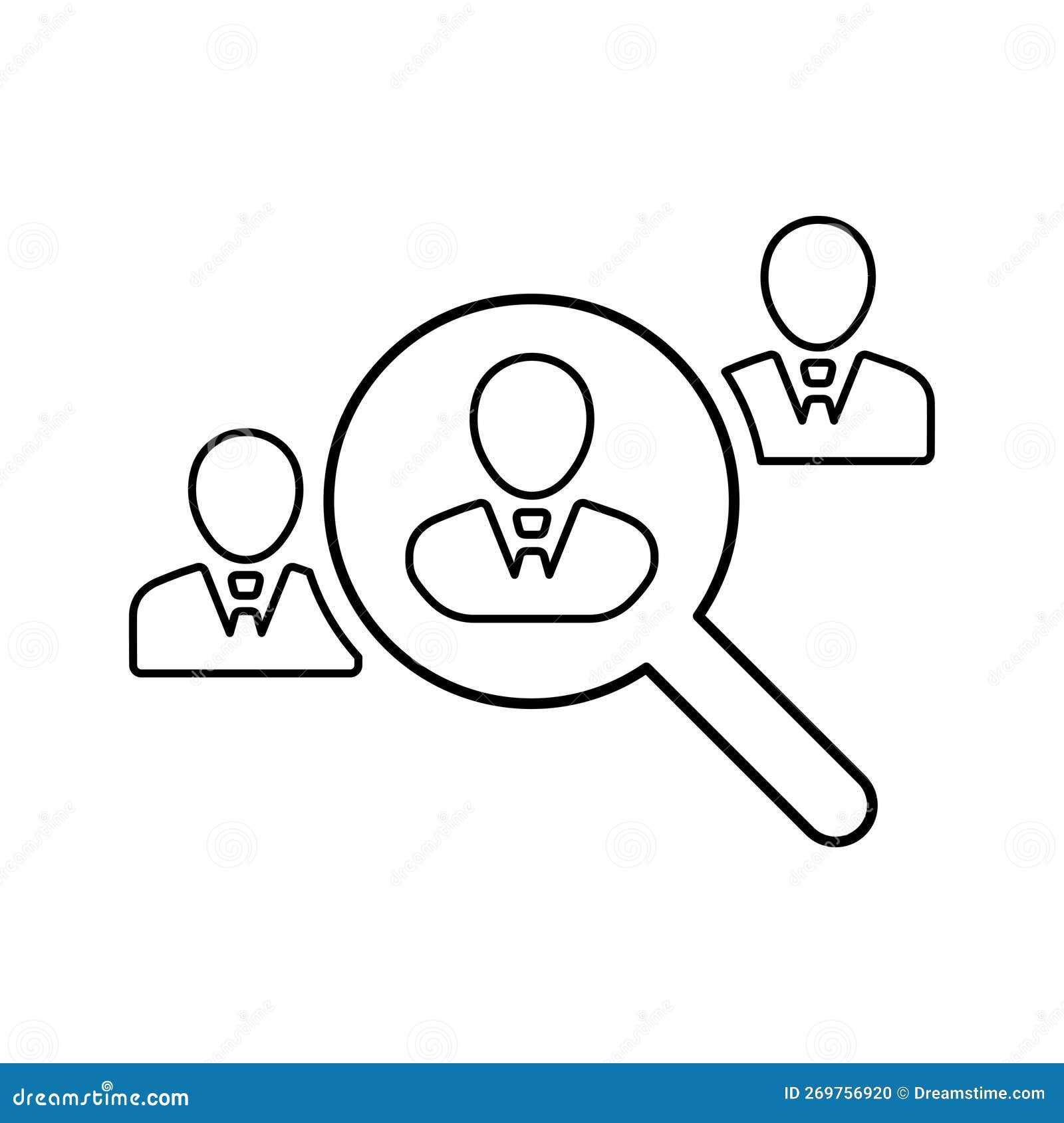 Candidate Icon On White Background. Simple Element Illustration From ...