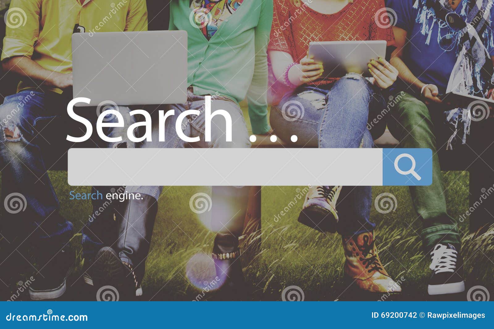 Search Seo Online Internet Browsing Web Concept Stock Photo - Image of ...