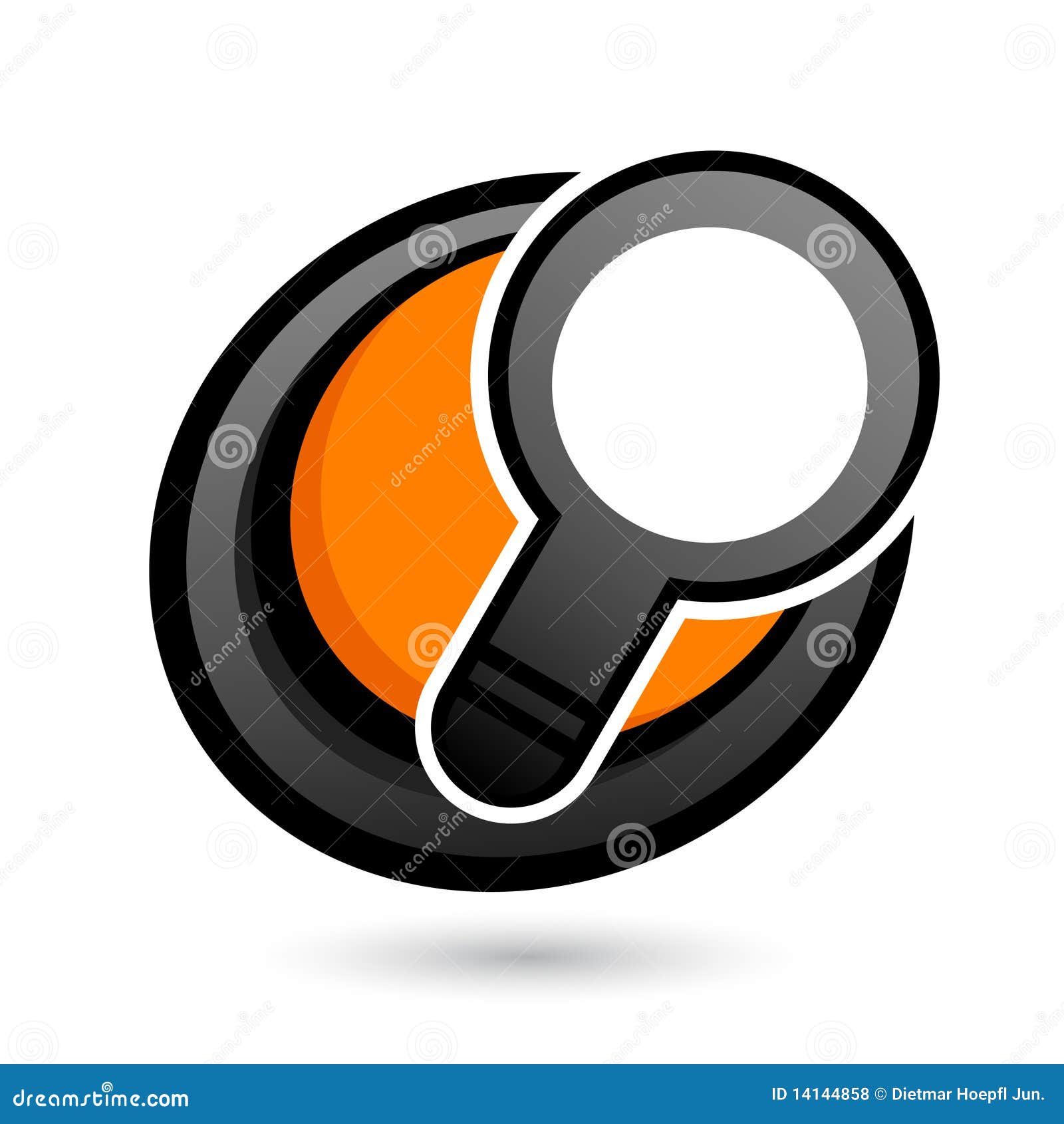 Search Sign stock vector. Illustration of internet, artistic - 14144858