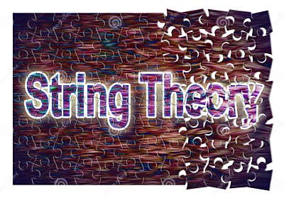 Search for the Solution of String Theory - Concept Image in Jigsaw ...
