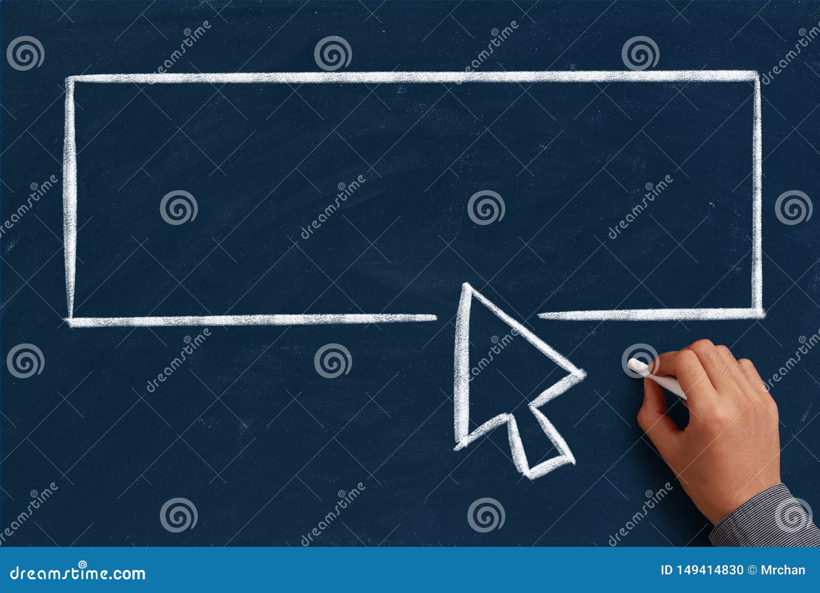 Search Something Concept stock photo. Image of blackboard - 149414830