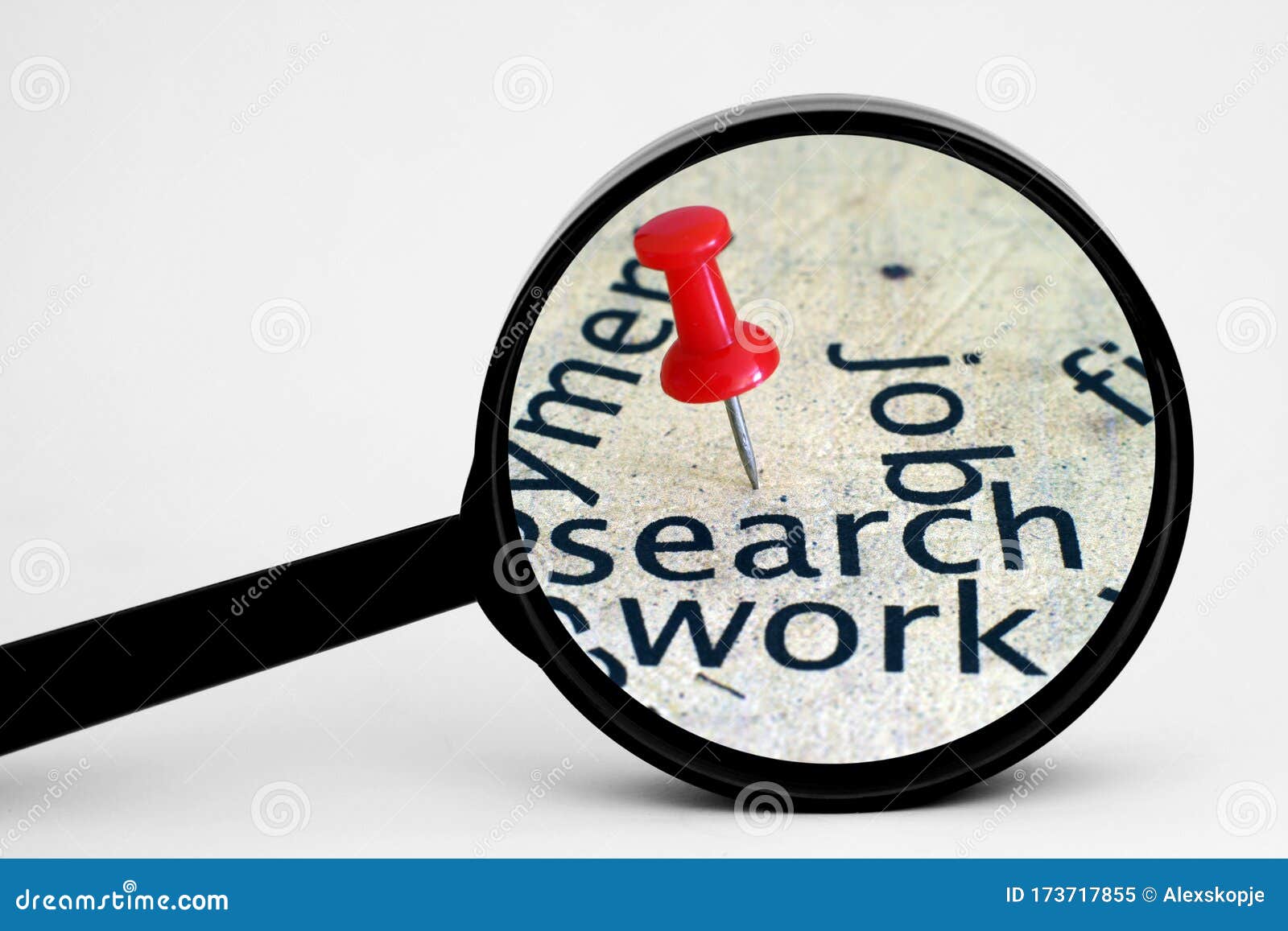 Search for work stock image. Image of resources, close - 173717855