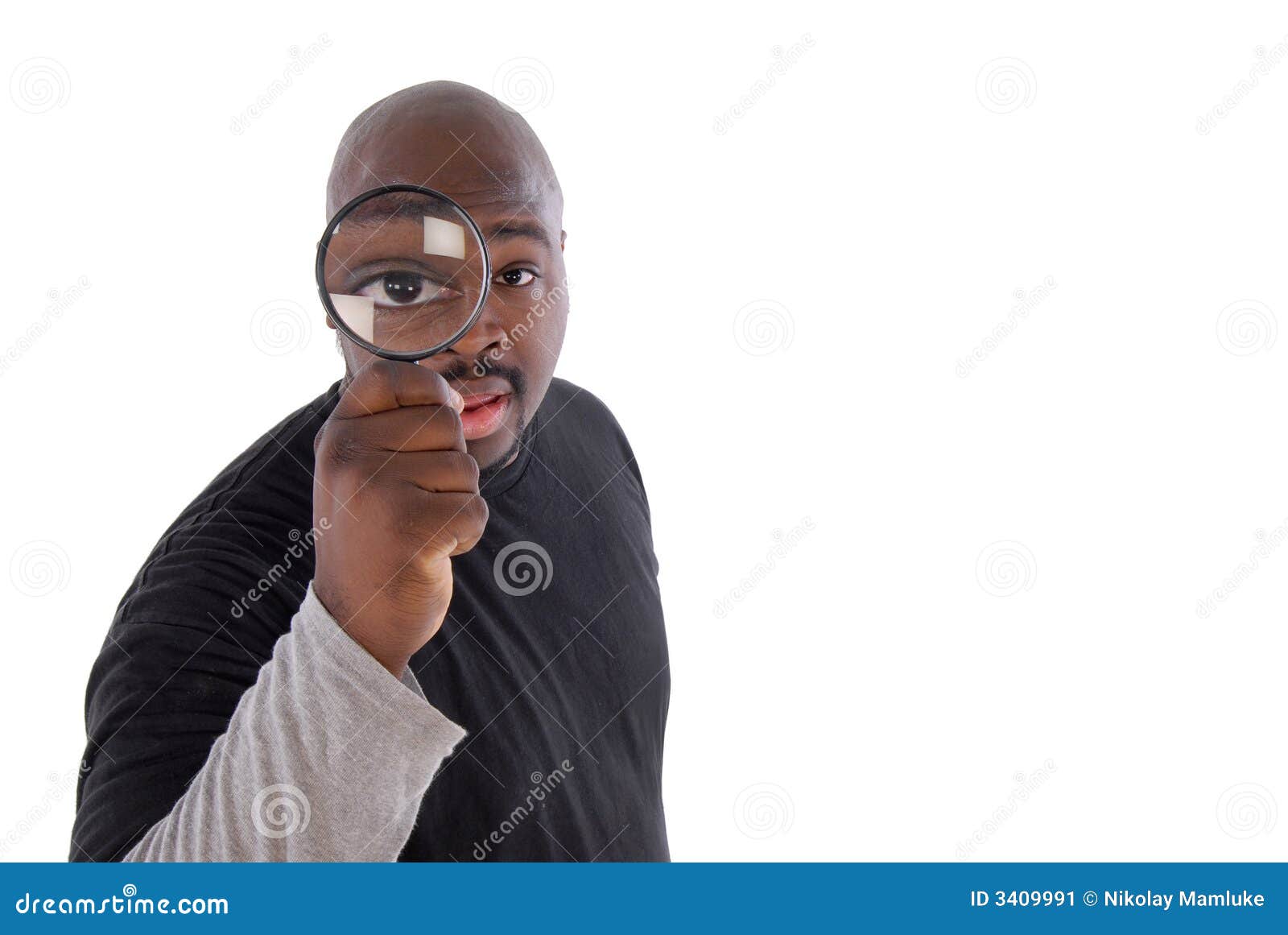 Searching stock image. Image of black, african, explorer - 3409991