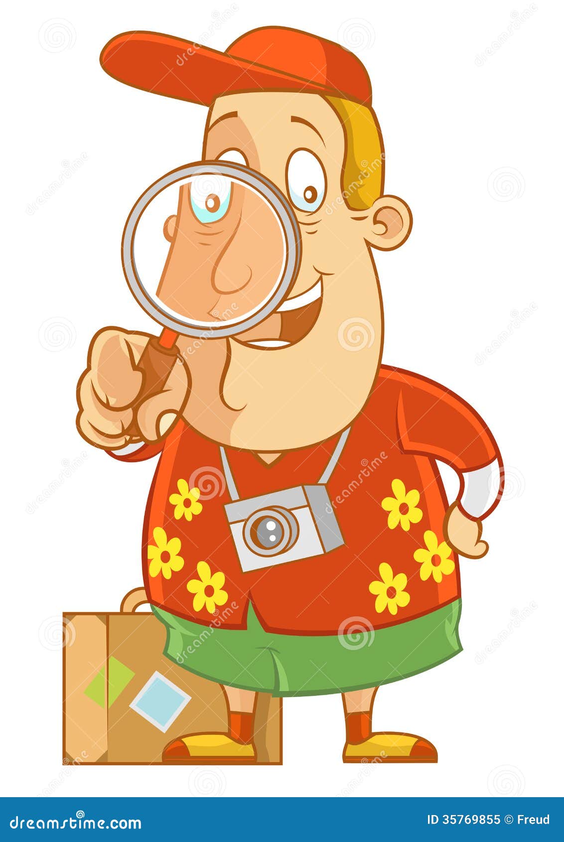 Searching stock vector. Illustration of enlarge, inspect - 35769855