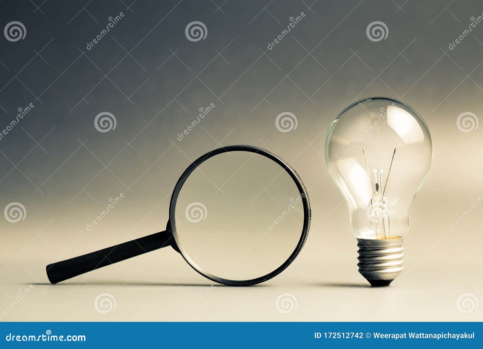 Searching Creative Idea stock photo. Image of development - 172512742