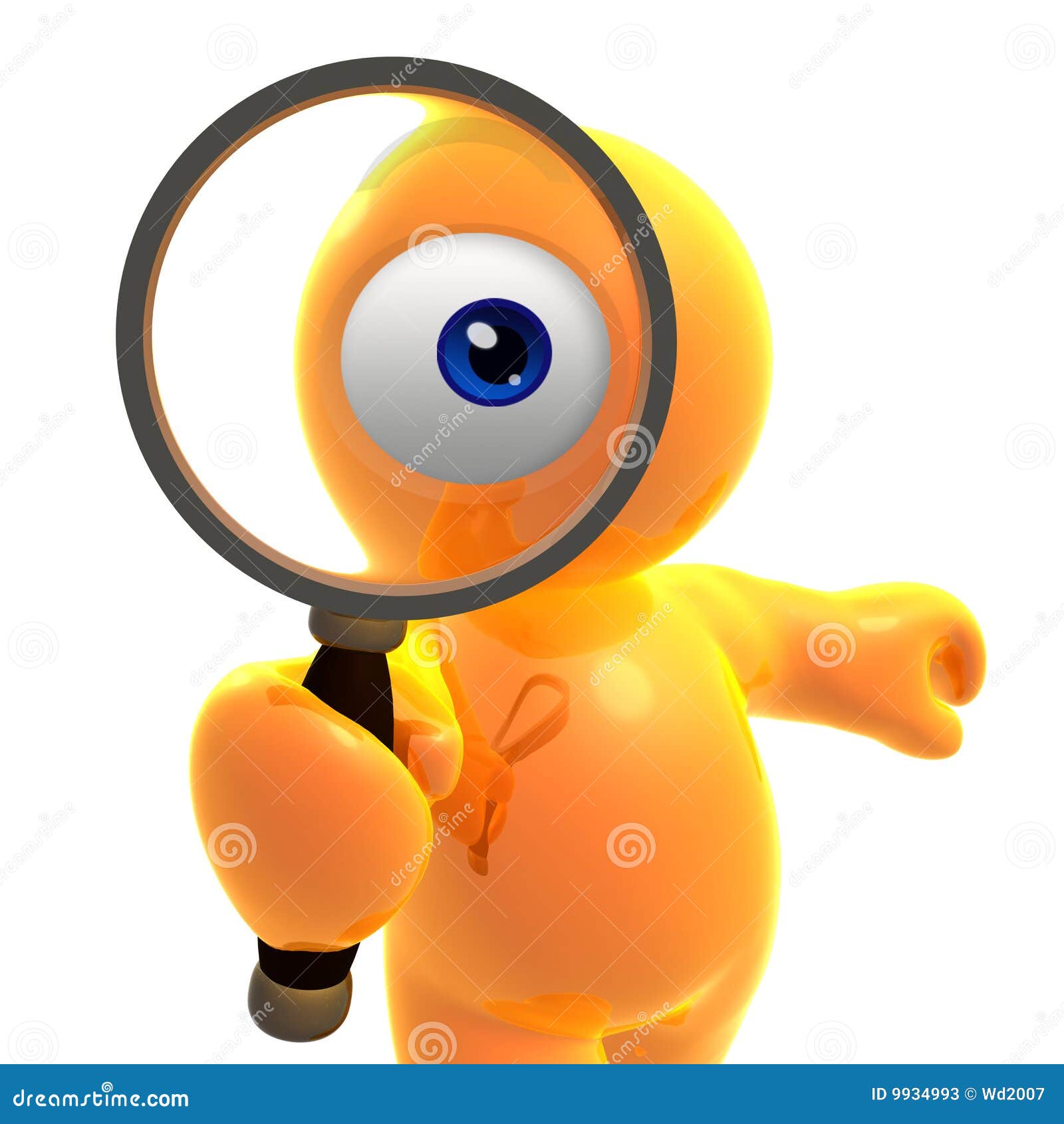 Searching eye icon stock illustration. Illustration of magnifier - 9934993