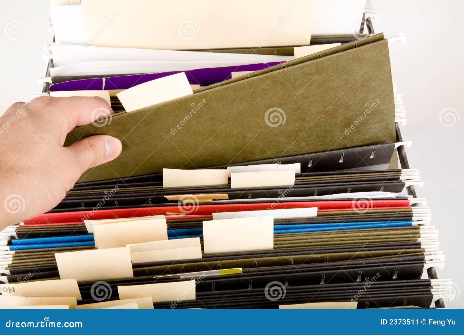 Searching a file stock image. Image of office, file, document - 2373511