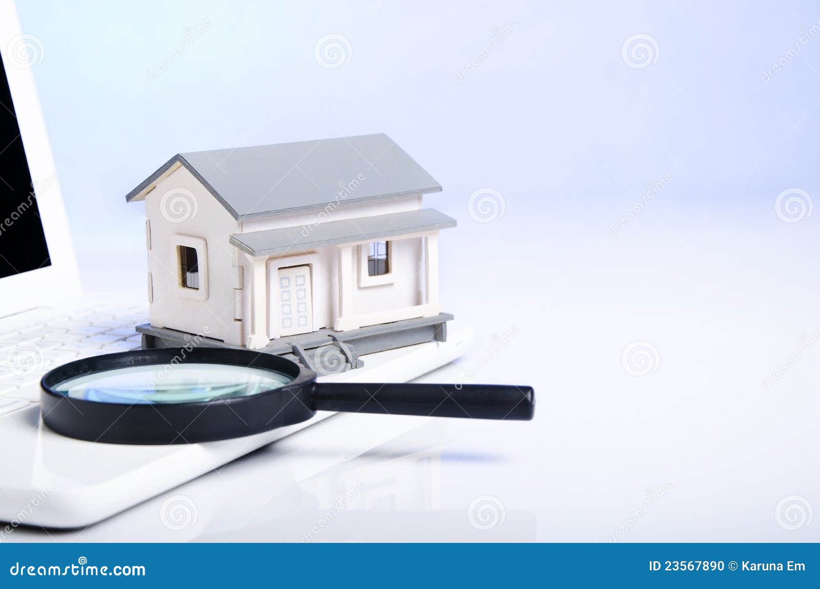 Searching for a house stock photo. Image of royalty, property - 23567890